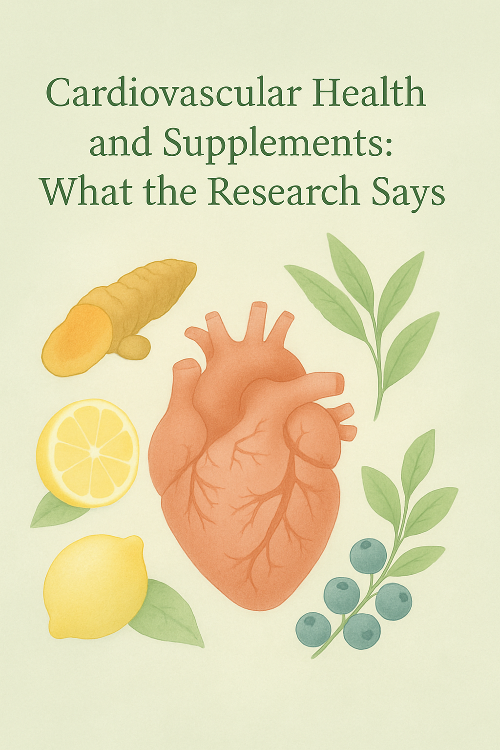 Cardiovascular Health & Supplements: Research-Backed Guide