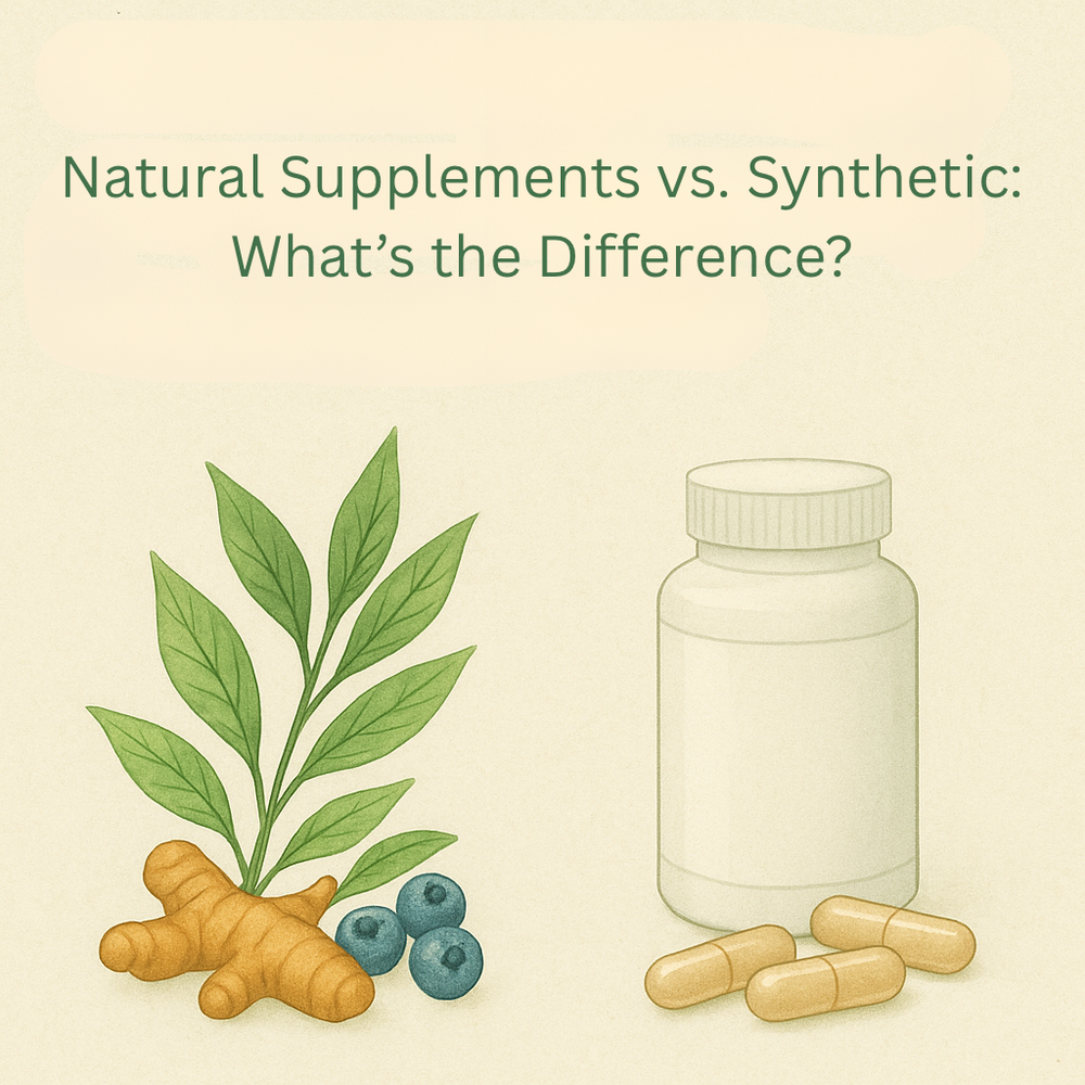 Natural vs Synthetic Supplements: Why the Source of Your Nutrients Mat